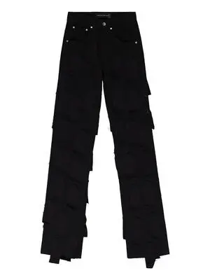 WHO DECIDES WAR BY EV BRAVADO Flyaway Straight Fit Jeans - Black