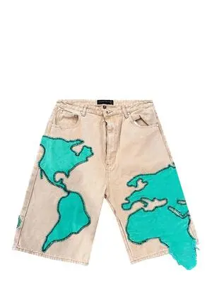 WHO DECIDES WAR BY EV BRAVADO Pangia Shorts - Tan