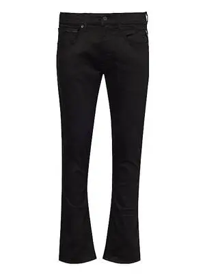 REPLAY Grover Straight-fit Stretch-denim Jeans - Black