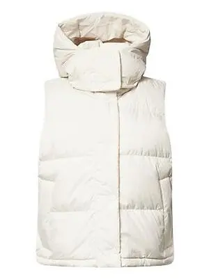 Lululemon Wunder Puff Cropped Down Puffer Gilet - Light Ivory