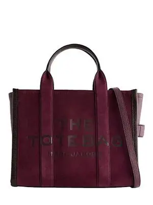 Marc Jacobs The Medium Suede Tote Bag - Dark Plum