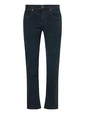 REPLAY Straight-fit Corduroy Trousers - Black