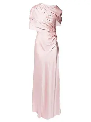 Stella McCartney Cape Sleeveless Stretch-woven Gown - Petal Rose