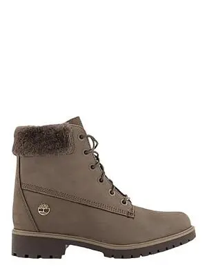 Timberland Lyonsdale Nubuck Leather Ankle Boots - Medium Brown Nubuck