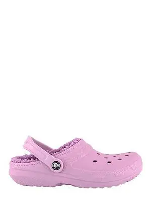 CROCS Classic Lined Rubber Clogs - Hydrangea