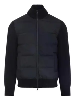 Moncler Padded Zip-up Jacket - Blue
