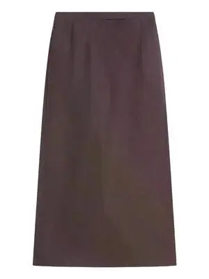 DRIES VAN NOTEN Tailored A-Line Midi Skirt
