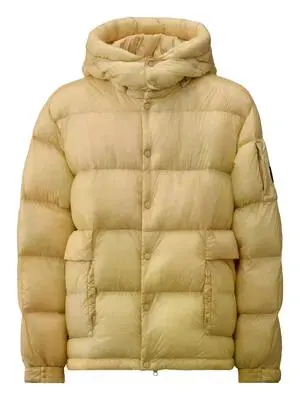 C.P. COMPANY Lens-detail Puffer Jacket - Neutrals