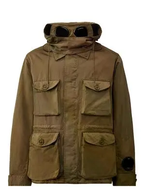 C.P. COMPANY Mille Hooded Jacket - Green