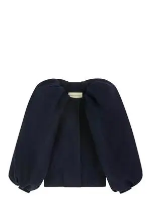 Dries Van Noten Balloon-sleeve Jacket - Blue