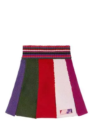 Emilio Pucci Colour-block Mini Skirt - Red