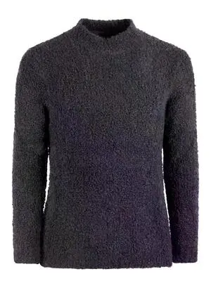 Tagliatore Textured Knit Top - Grey