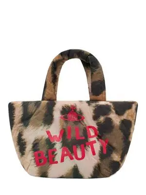 VIVIENNE WESTWOOD Leopard-print Tote Bag - Neutrals