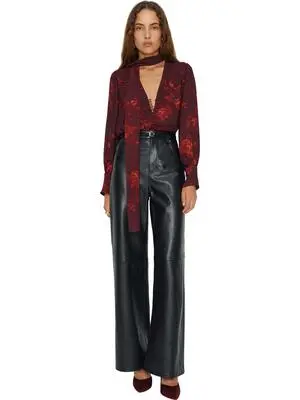 REFORMATION Mads Oversized Top Ode
