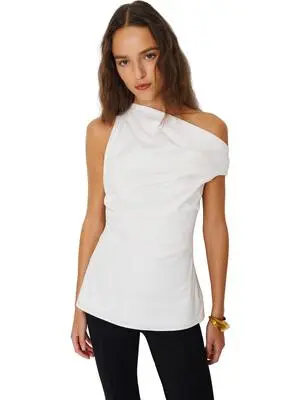 REFORMATION Dessa Top - Bright White