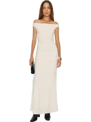 REFORMATION Miller Knit Dress - Ivory