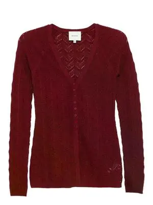 REFORMATION Sutton Sweater - Red