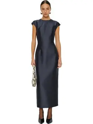 REFORMATION Belden Maxi Dress Blue