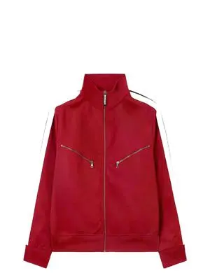 Palm Angels Curved-logo Sweatshirt - Red