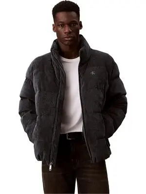 Calvin Klein Corduroy Puffer Jacket - Night Magic