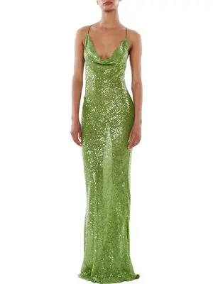 RAT & BOA Gaia Sequined Dress - Green