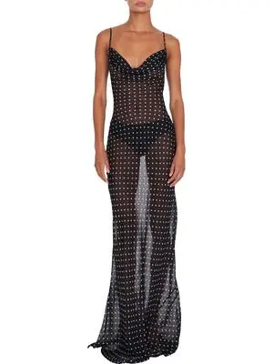 RAT & BOA Gisele Maxi Dress - Polka Dot