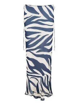 RAT & BOA Lazure Zebra Print Skirt - Animal