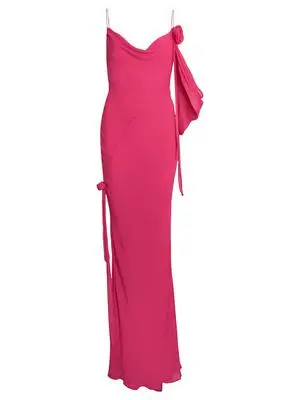 RAT & BOA Sirena Draped Slip Dress - Pink