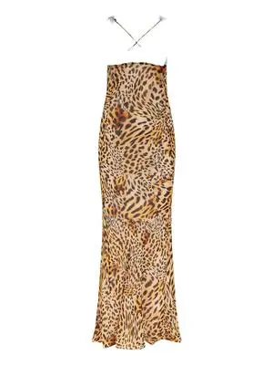RAT & BOA Akima Leopard Slip Dress - Animal