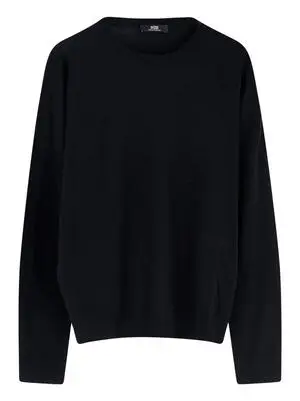 Alpha Studio Silk And Cashmere Sweater - Black