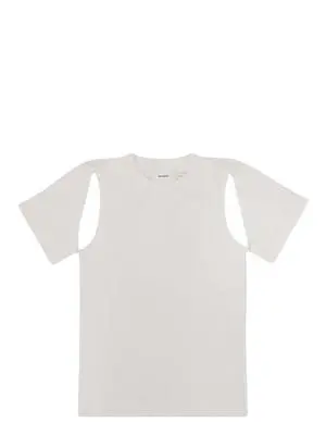 Axel Arigato Cotton T-shirt With Cut-out Details - White