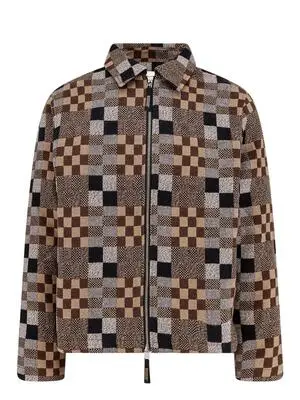 WOODBIRD Buck Patch Jacket - Brown