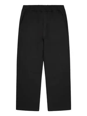 WOODBIRD Viscose Blend Trousers - Black