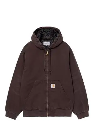 Carhartt Work In Progress Og Active 'dearborn' Organic Cotton Jacket - Brown