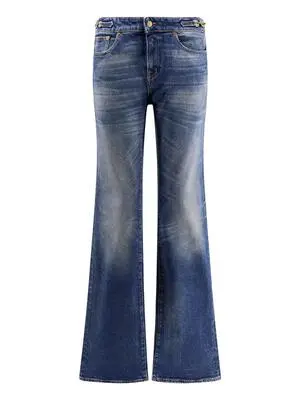 GOLDEN GOOSE Bootcut Ophelia Jeans - Blue