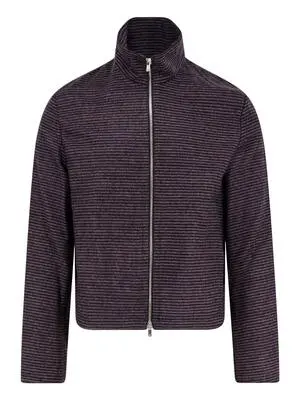 TONYWACK Striped Cardigan - Viola
