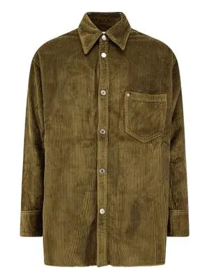 Ami Corduroy Shirt - Green