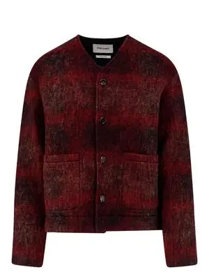 TONYWACK Italian Fabric Blazer - Red