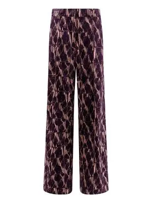 Dries Van Noten Paxy Corduroy Trousers - Purple