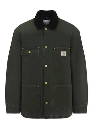 Carhartt Work In Progress OG Chore Padded Organic Cotton Jacket Green