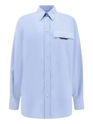 BRUNELLO CUCINELLI Cotton Shirt With Bow