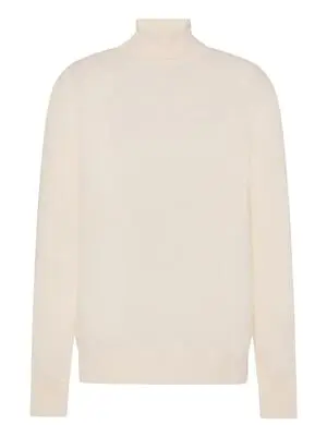 THE ROW Lizzy Cashmere Top - White