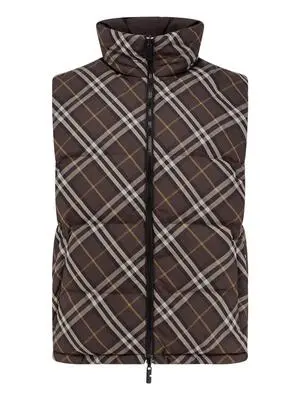 BURBERRY Snowshill Reversible Sleeveless Down Jacket