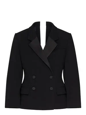 Givenchy Double-breasted Tuxedo Jacket - Black