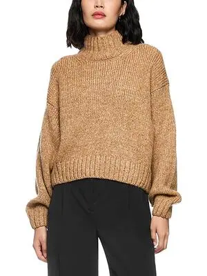 MARC CAIN Cozy Jumper Knitted In Germany - Warm Sand