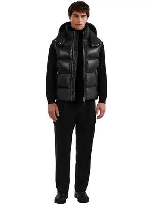 RUDSAK HENRY X Leather Quilted Vest