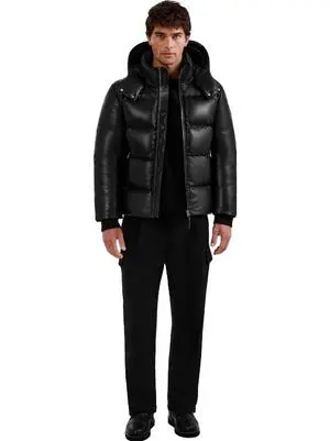 RUDSAK HARVEY X Leather Quilted Parka