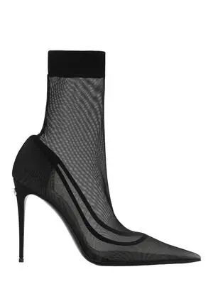 Dolce & Gabbana Lollo Ankle Boots - Black