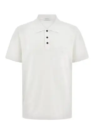 FERRAGAMO Cotton Polo Shirt - White