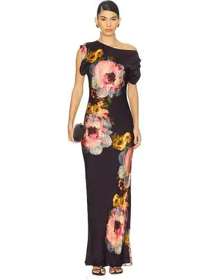 Amanda Uprichard Elroy Maxi Dress - Seona Print
